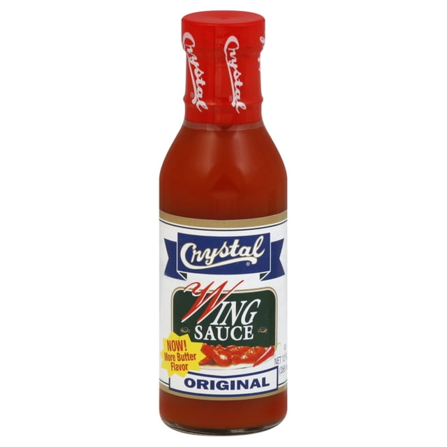 Louisiana Crystal Original Wing Sauce, 12 oz - Perfect for Buffalo ...