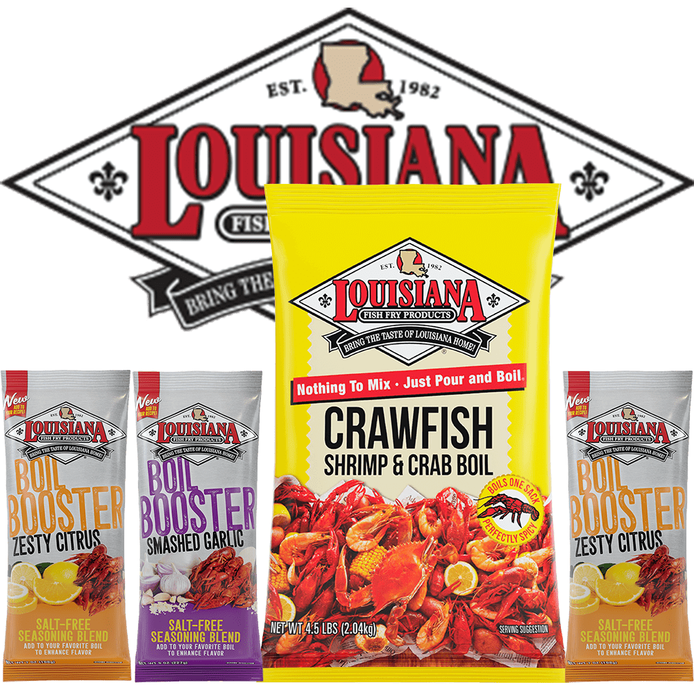Louisiana Fish Fry Boil Booster Combo - Walmart.com