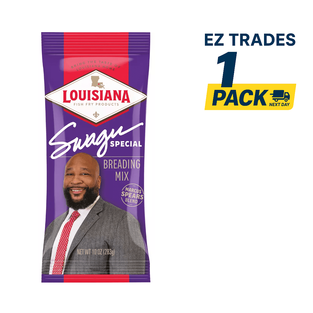 Louisiana Fish Fry Breading Mix Swagu Special, 10 oz, Cajun Breading ...