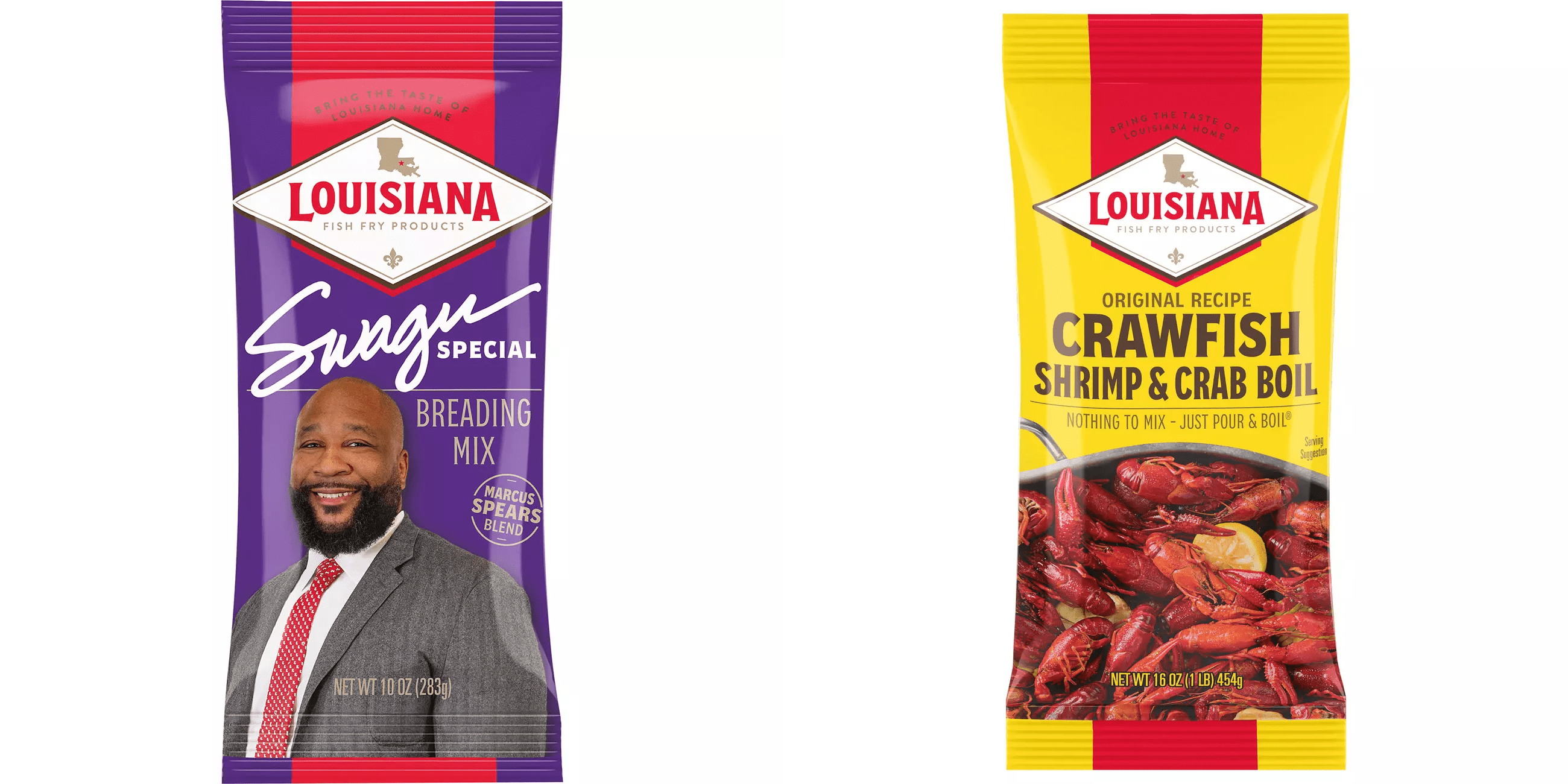 Louisiana Fish Fry Breading Mix Swagu Special, 10 oz&Louisiana Fish Fry ...