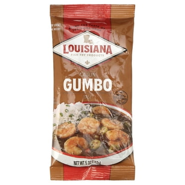 Louisiana Fish Fry Products Cajun Gumbo Base Roux Mix, Seasoning Spice ...
