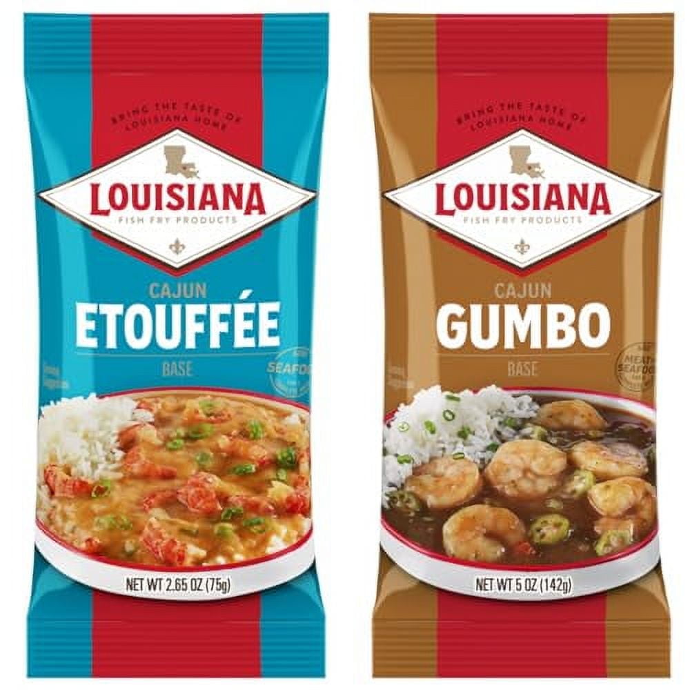 Louisiana Fish Fry Cajun NG01 Variety Bundle - Gumbo & Etouffee Bases ...