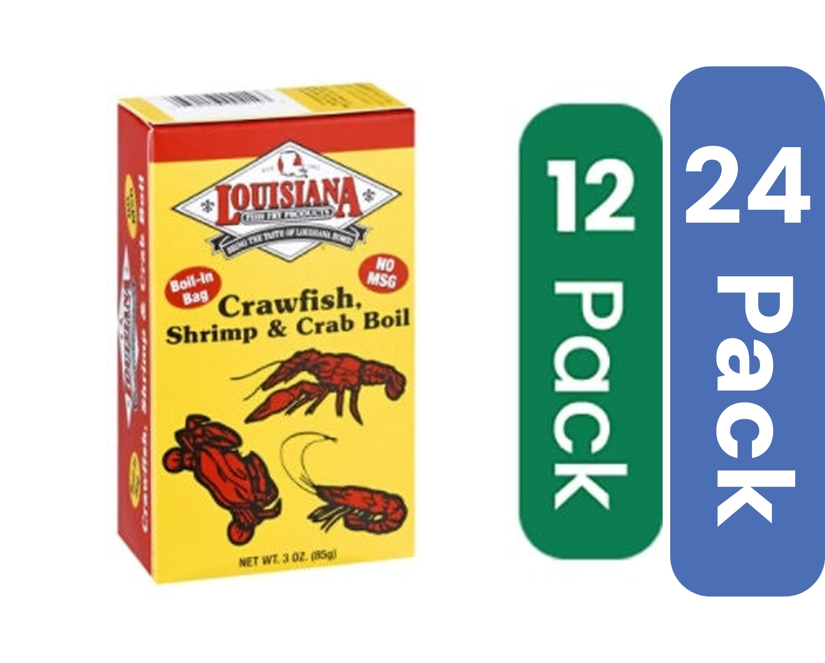 Louisiana Fish Fry Crab Boil Seed Bag 3 oz (Pack Of 24) - Walmart.com