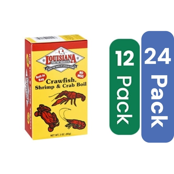 Louisiana Fish Fry Crab Boil Seed Bag 3 oz (Pack Of 24) - Walmart.com