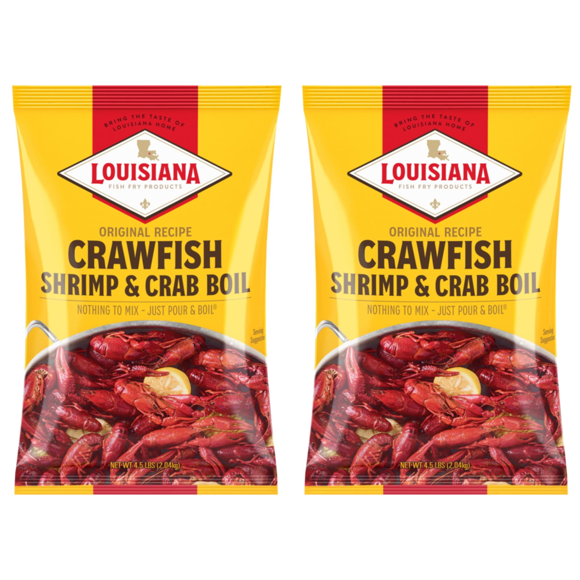 Louisiana Fish Fry Products AKF18 Crawfish, Shrimp & Crab Boil ...