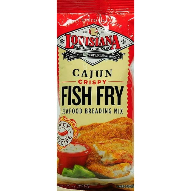 Louisiana Fish Fry Products Original Southern Cajun Crispy Breading Mix ...