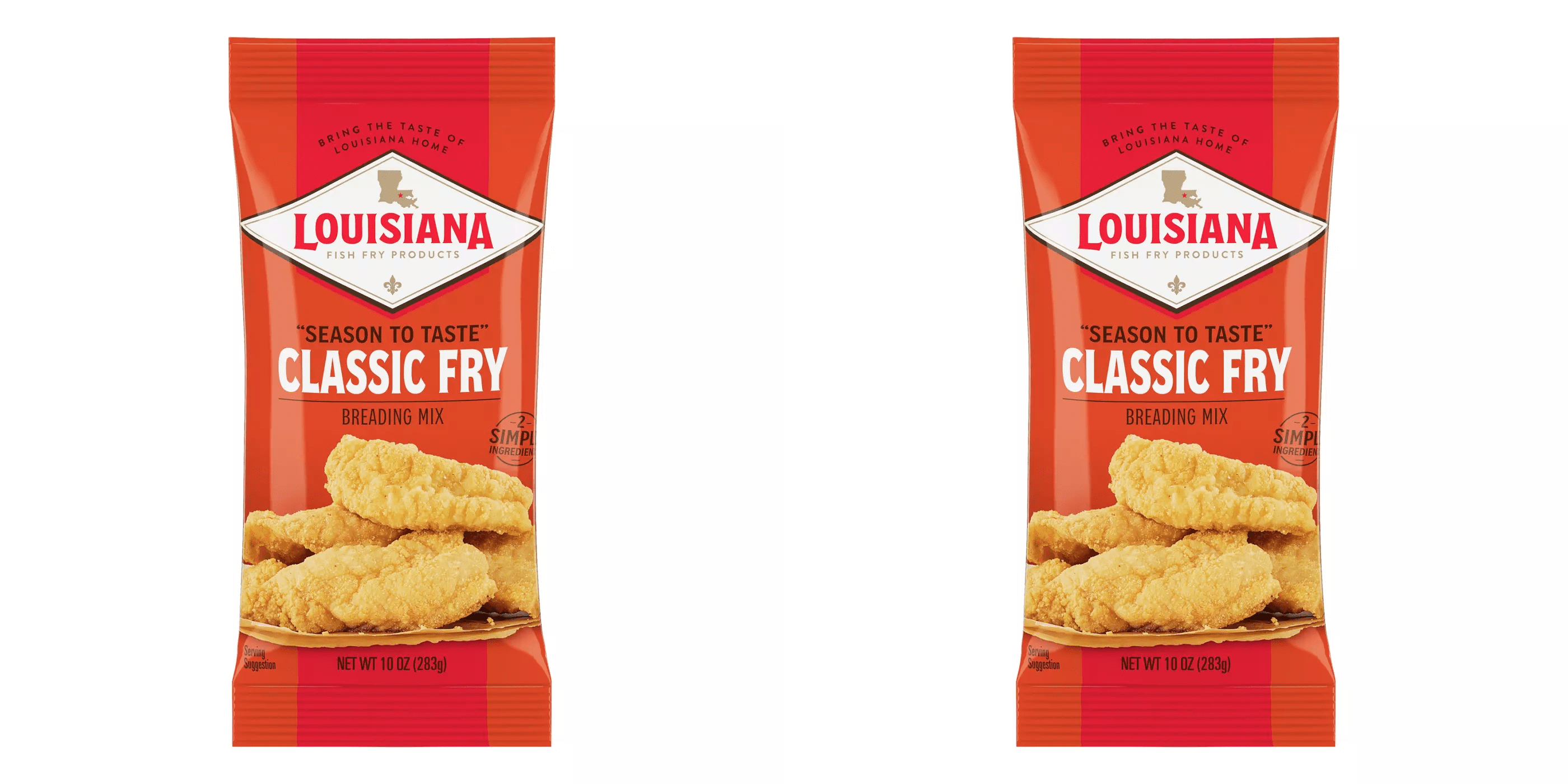 Louisiana Fish Fry Products Classic Fish Fry Breading Mix, 10 oz pack ...