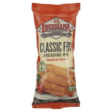 Louisiana Fish Fry Products Crispy Cajun Fish Fry, 10 oz&Louisiana Fish ...