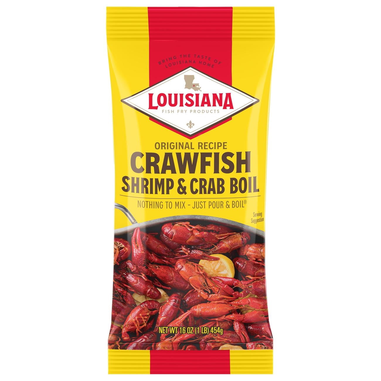 Louisiana Fish Fry Products Crawfish Crab and Shrimp Boil 16 oz - Cajun ...