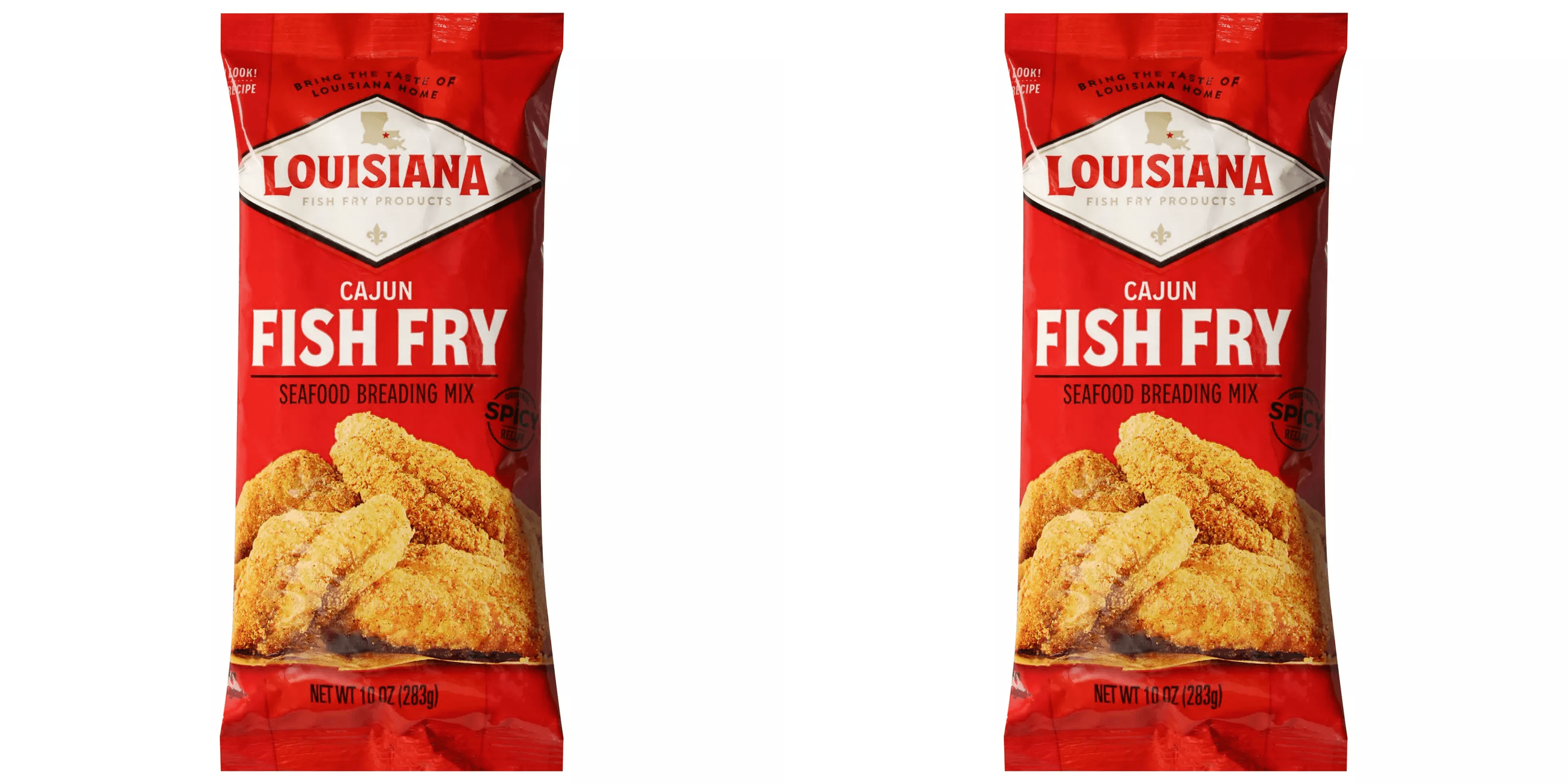 Louisiana Fish Fry Products Crispy Cajun Fish Fry, 10 oz pack of 2 ...