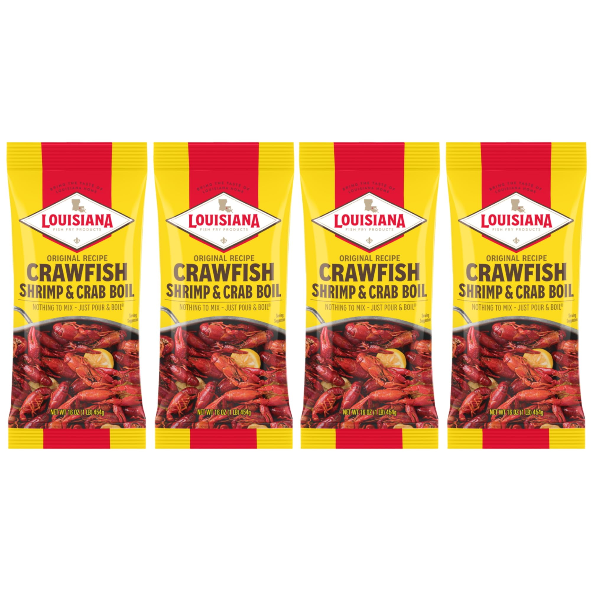 Louisiana Fish Fry Products SAF21 Crawfish, Shrimp & Crab Boil ...