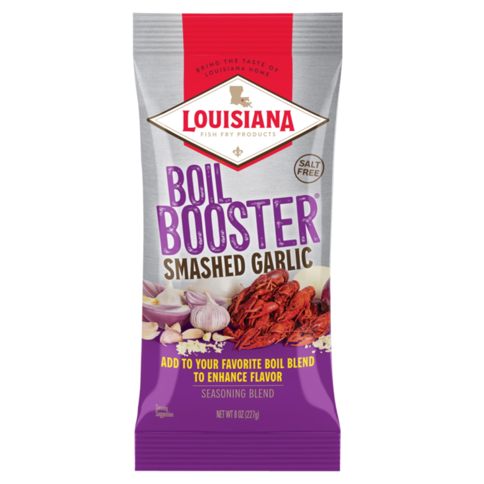 Louisiana Fish Fry Products Smashed Garlic Boil Booster - Garlic and ...