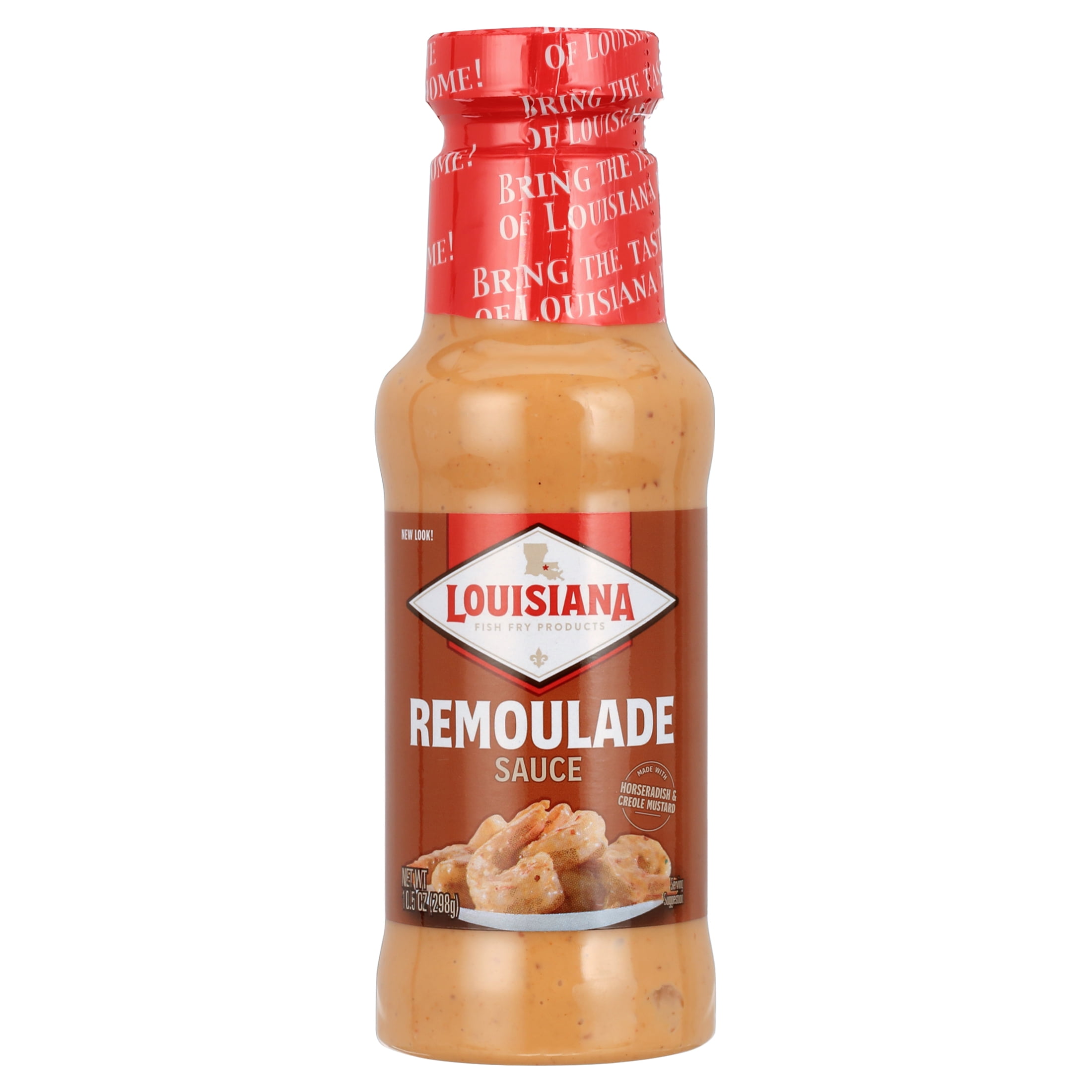 Louisiana Fish Fry Products, Remoulade Dressing, 10.5 oz, Cajun Flavor ...