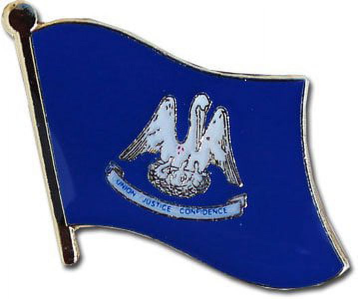 Louisiana Flag Lapel Pin - Walmart.com