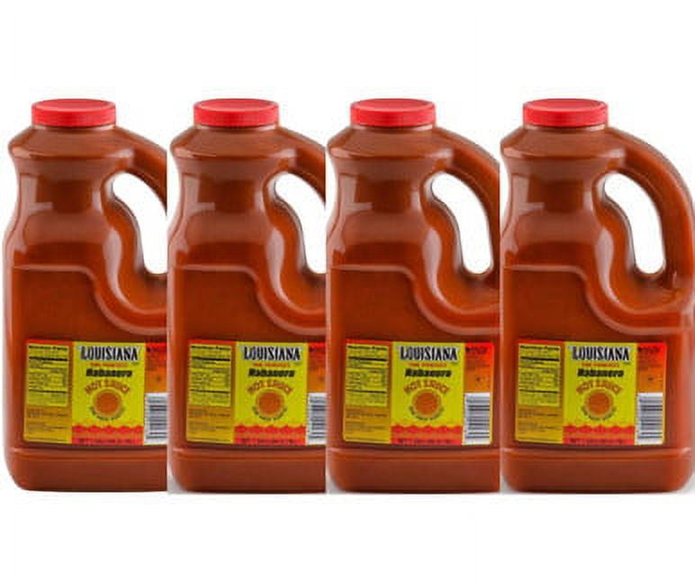 Louisiana Habanero Hot Sauce - Bulk Food Service, 1 Gallon (4/Case) for ...