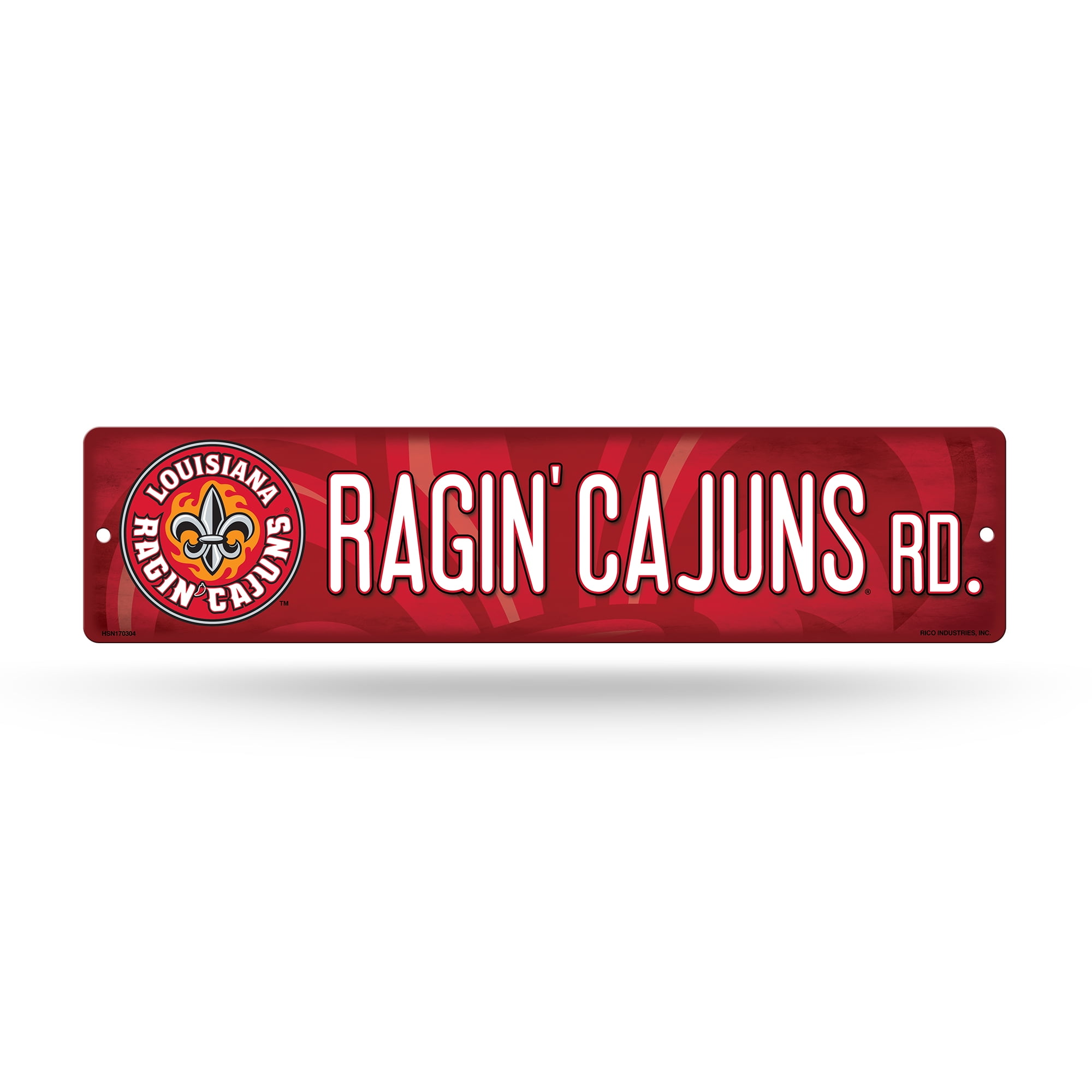 Louisiana Lafayette Ragin' Cajuns 16" Street Sign for garage, office ...
