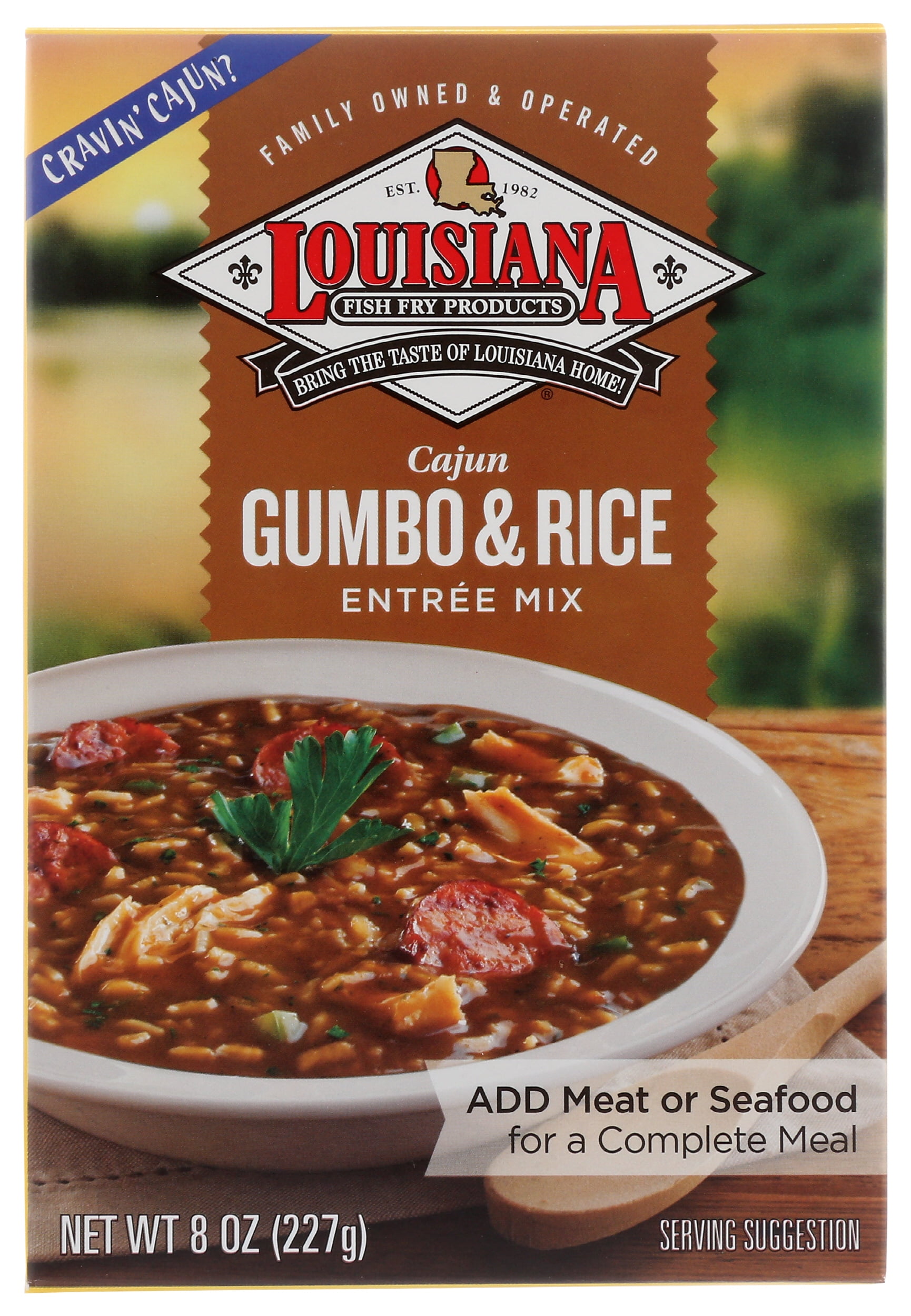 Louisiana Mix Gumbo With Rice 8 Ounce (Pack Of 6) - Walmart.com