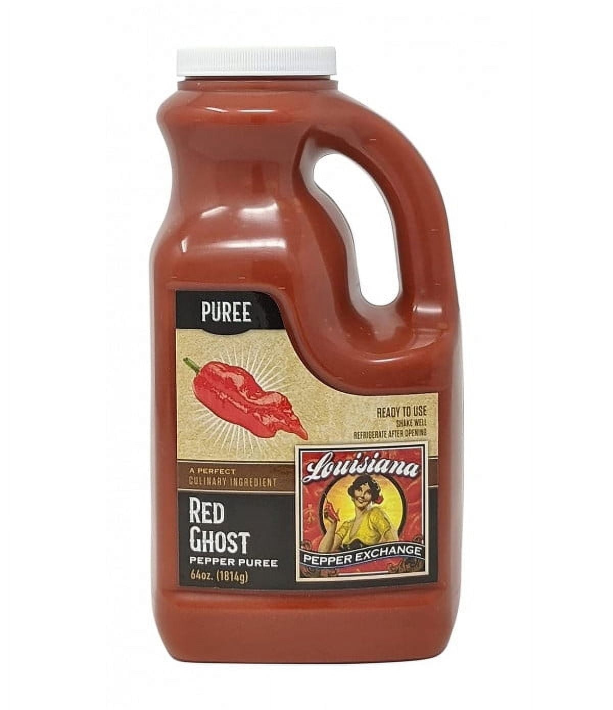 Louisiana Pepper Exchange 64oz Ghost Pepper Puree Sauce - Walmart.com