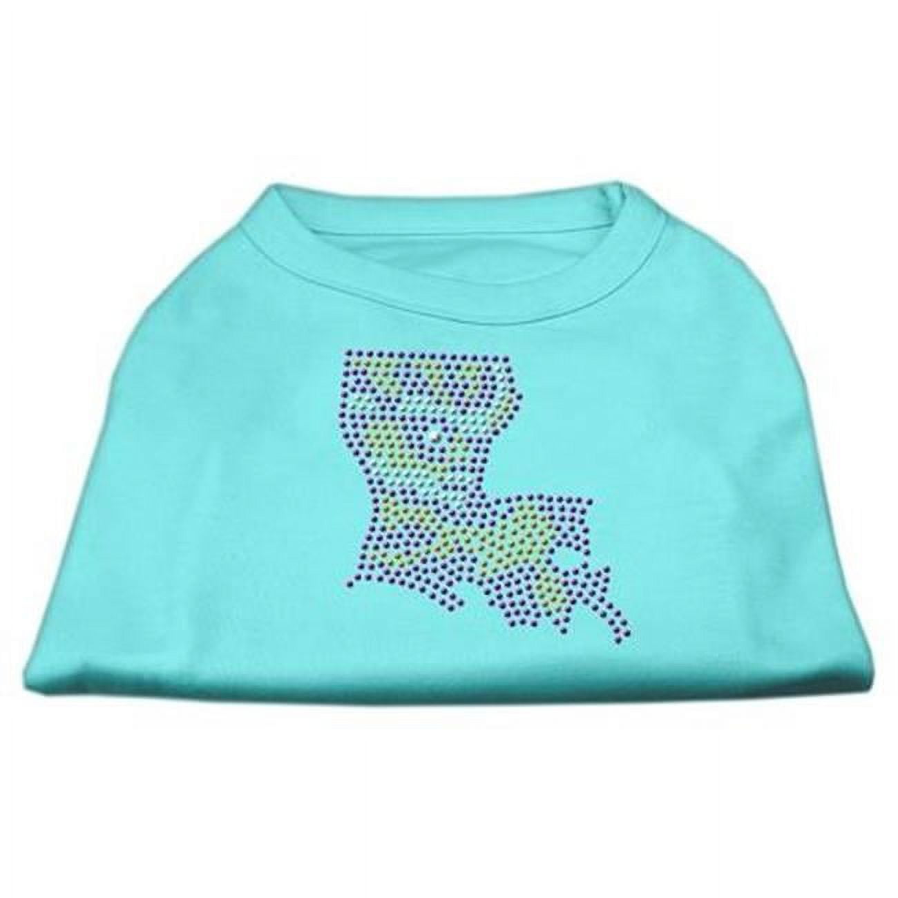 Louisiana Rhinestone Shirts Aqua XS - 8 - Walmart.com