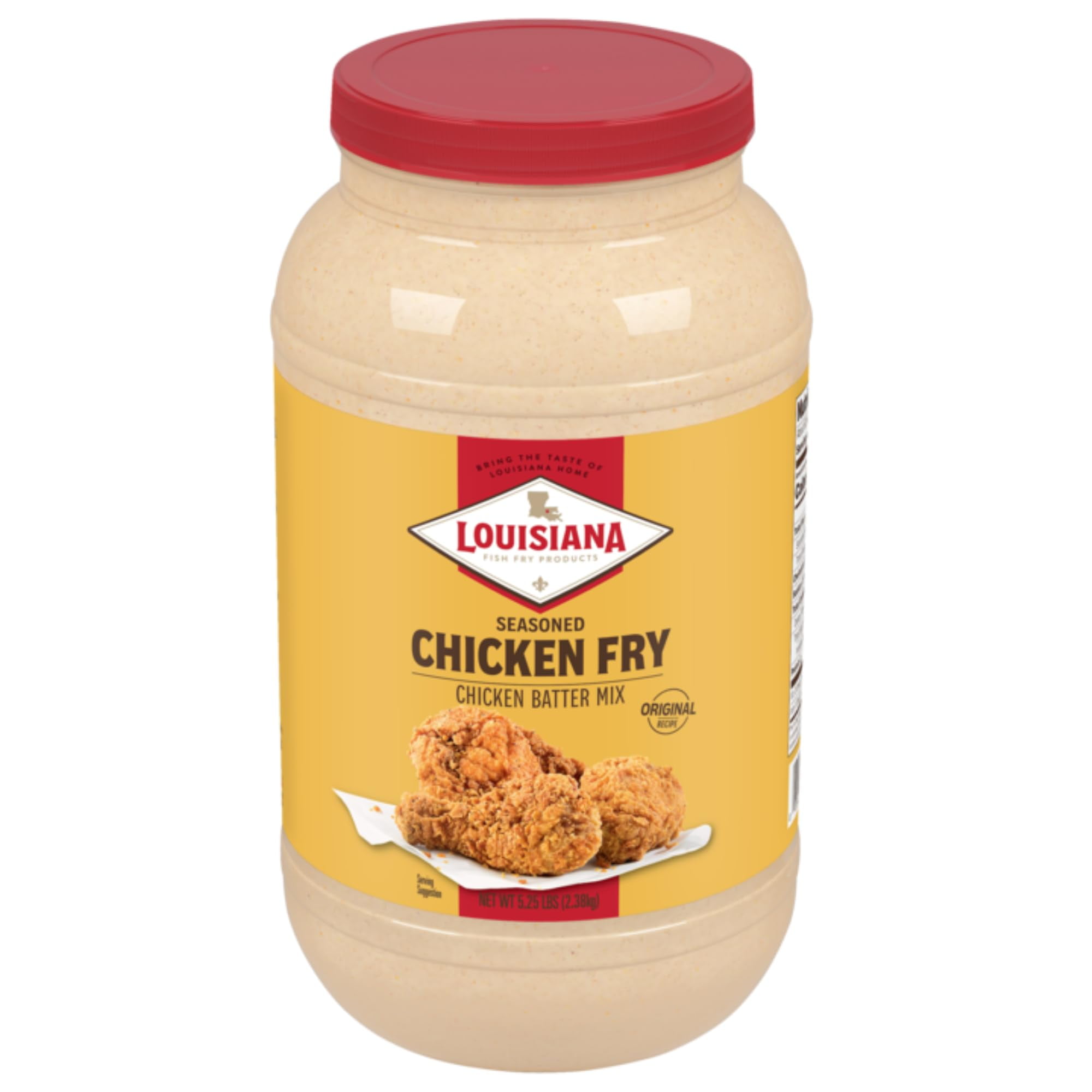 Louisiana Seasoned Chicken Fry ESF27 Batter 1 Gallon - Southern Coating ...