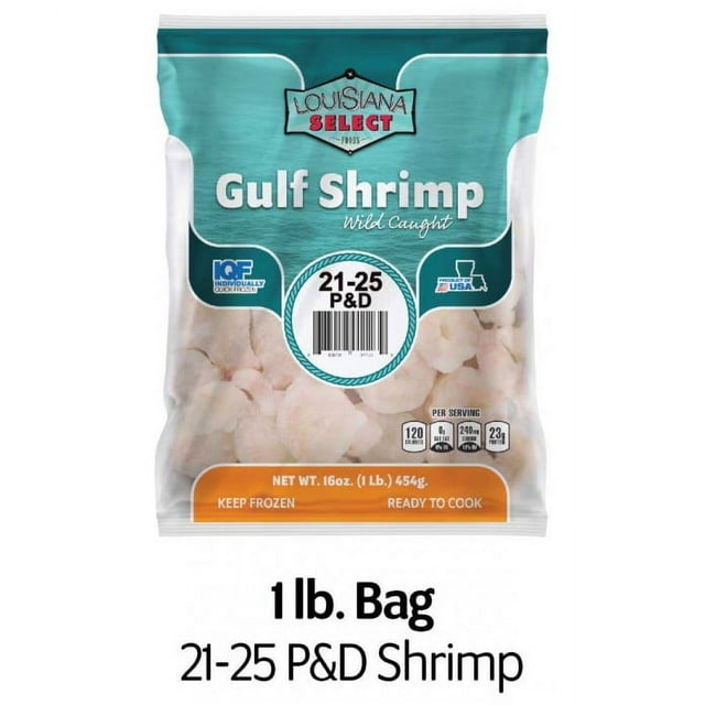 Louisiana Select 1lb Bag 21 25 Peeled And Deveined Shrimp