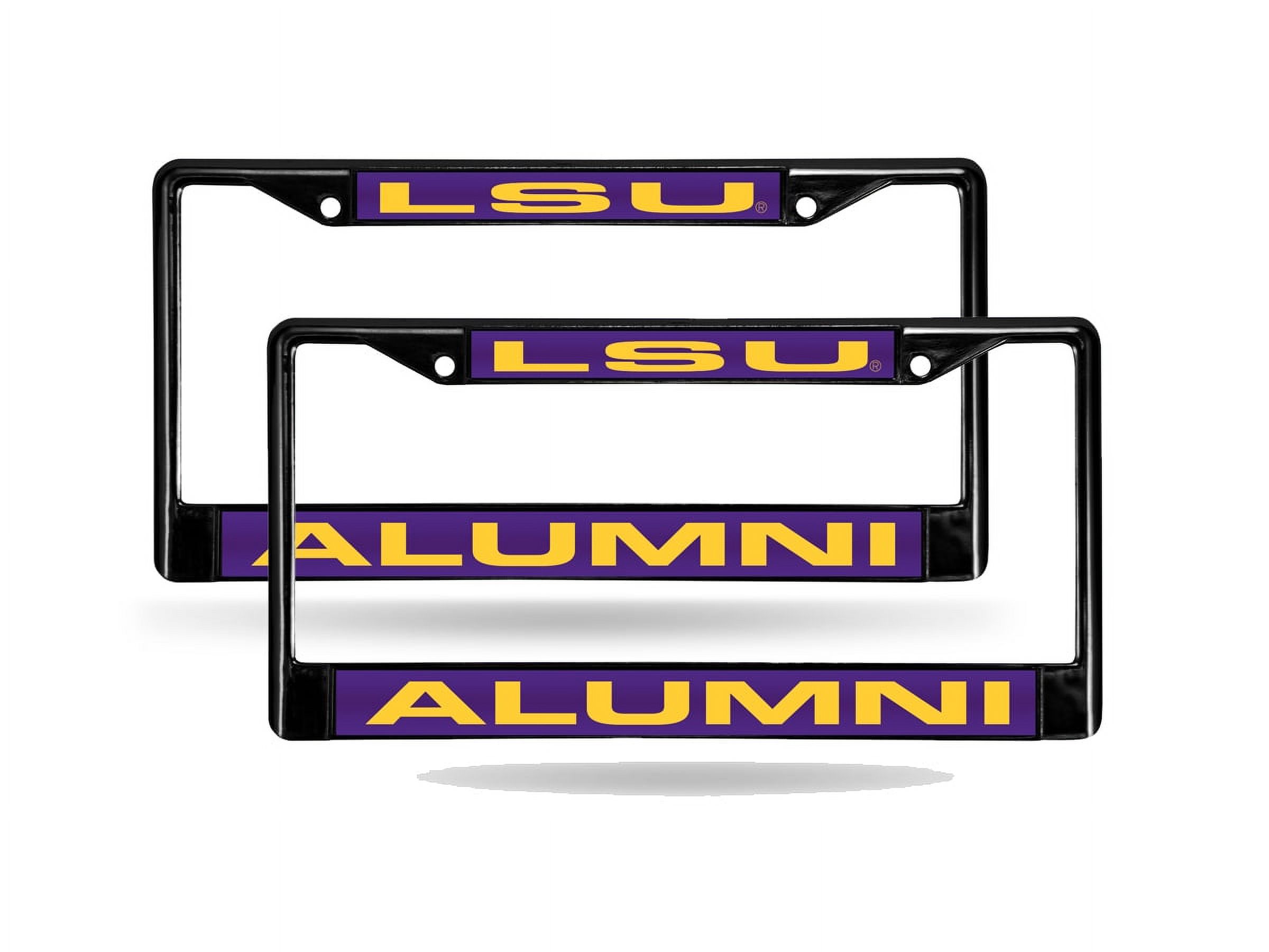 Louisiana St LSU Fighting Tigers Alumni Black Metal (2) Laser Cut ...