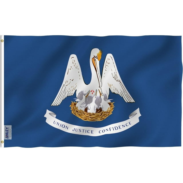 Louisiana State Flag - Vivid Color and Fade Proof - Louisiana LA Flags ...