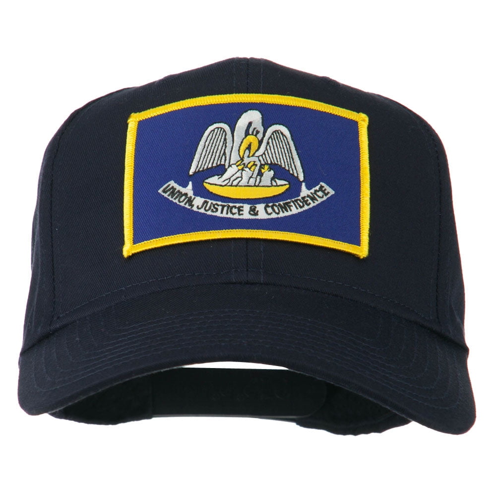Louisiana State High Profile Patch Cap - Navy OSFM - Walmart.com
