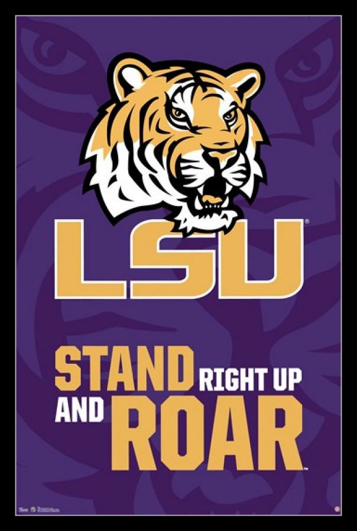 Louisiana State University - Logo 13 Laminated & Framed Poster Print ...