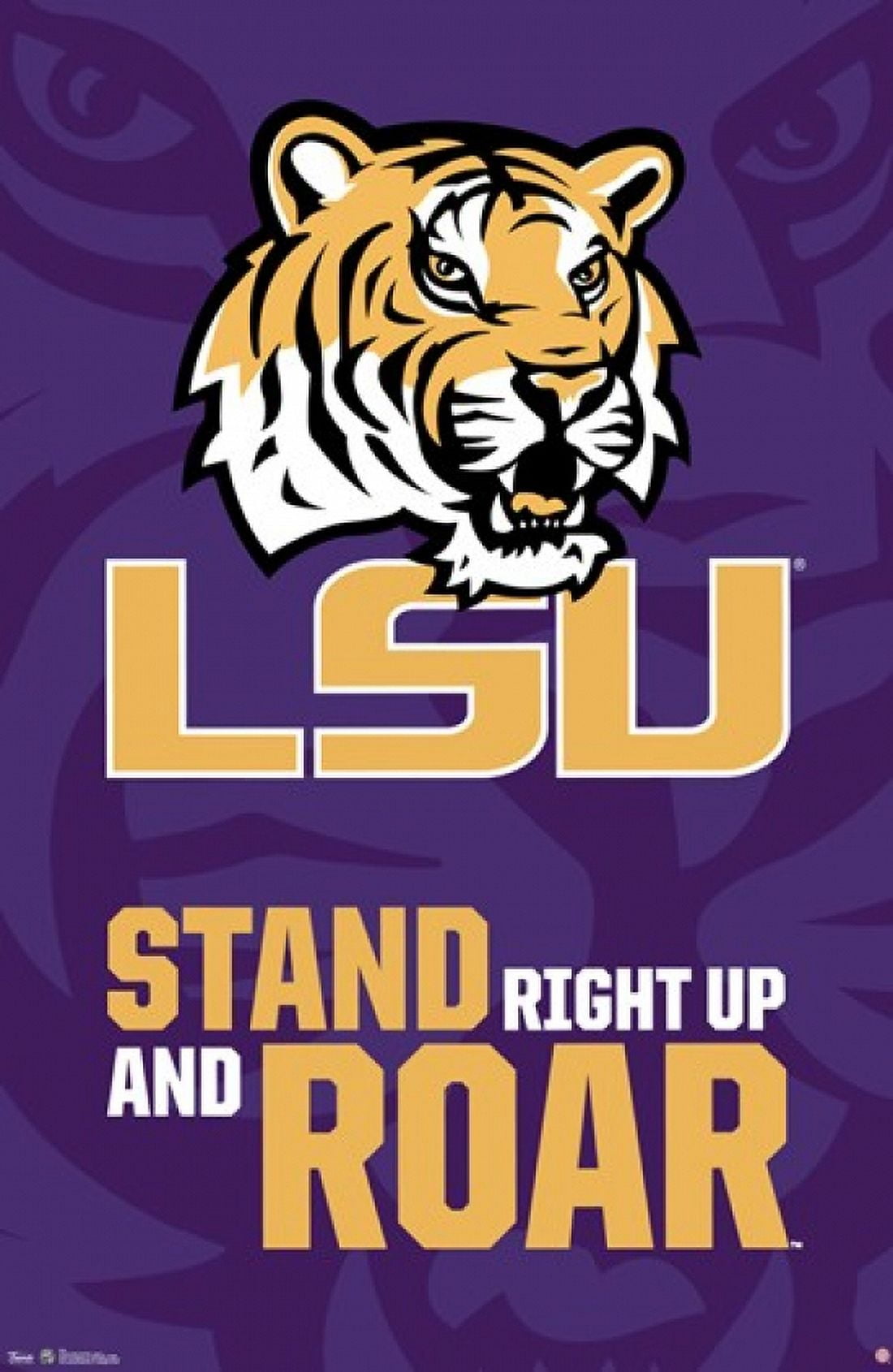 Louisiana State University - Logo 13 Poster Print (22 x 34) - Walmart.com