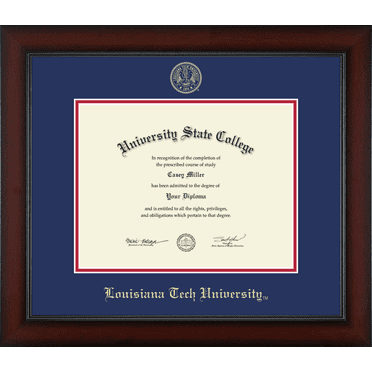 LSU Tigers 8.5 x 11 Spirit Graduate Diploma Frame - Walmart.com