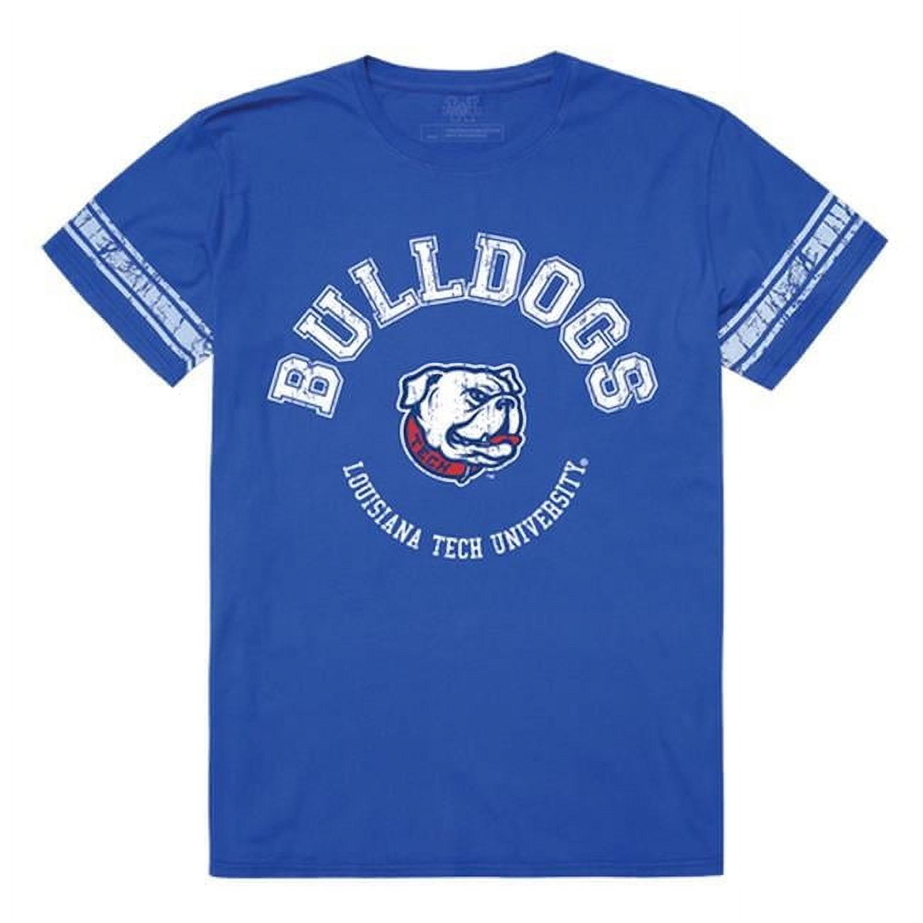 Louisiana Tech University Men Football T-Shirt, Royal - Medium ...