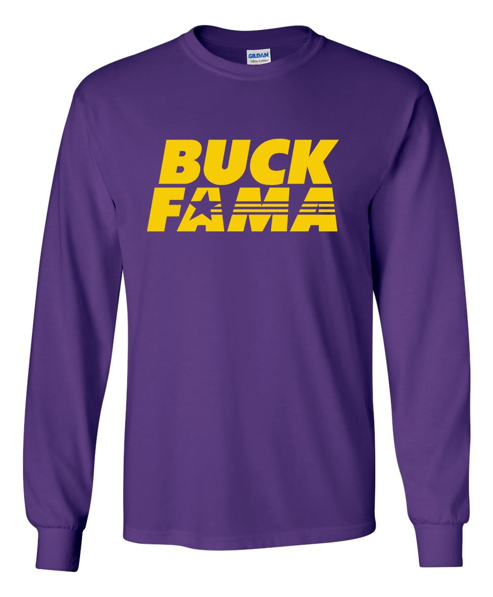 Louisiana Tshirt Football Team Color Purple and Gold Louisiana Buck ...