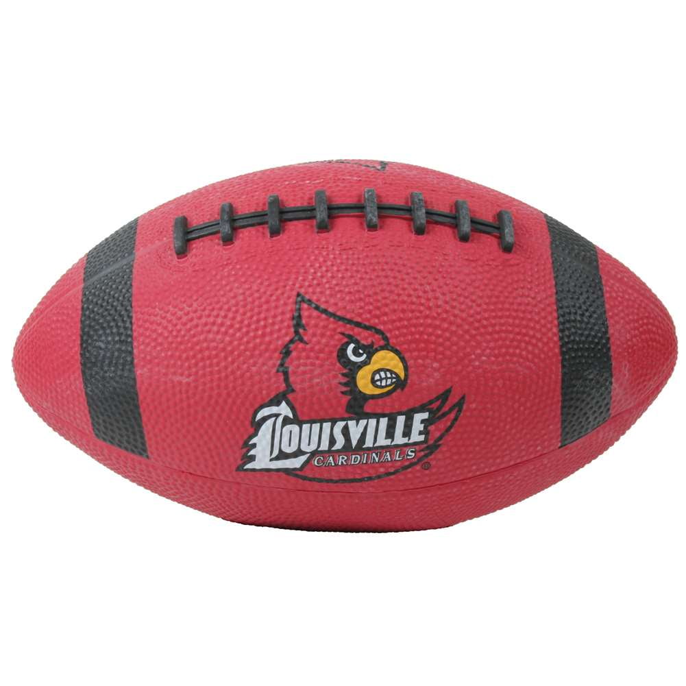 Louisville Cardinals Mini Rubber Football - Walmart.com