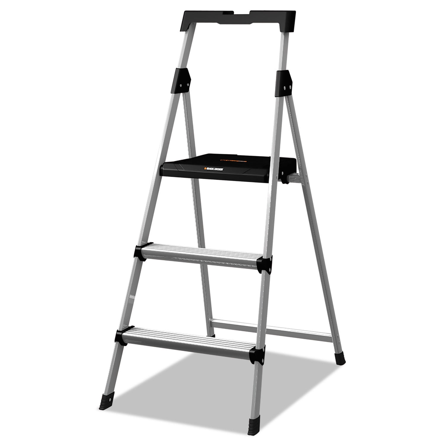 Louisville, DADBXL226003S, 3' Steel Step Stool with Slots, 1 Each ...