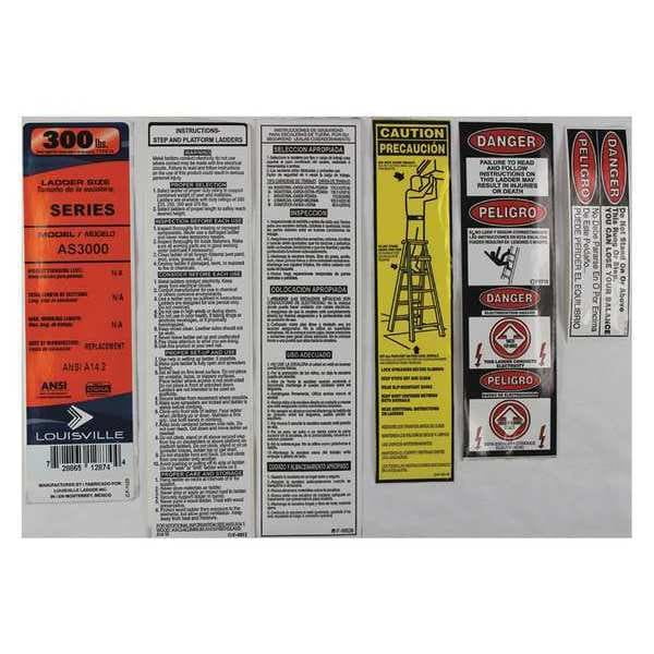 Louisville Label Kit PK-AS3000 - Walmart.com