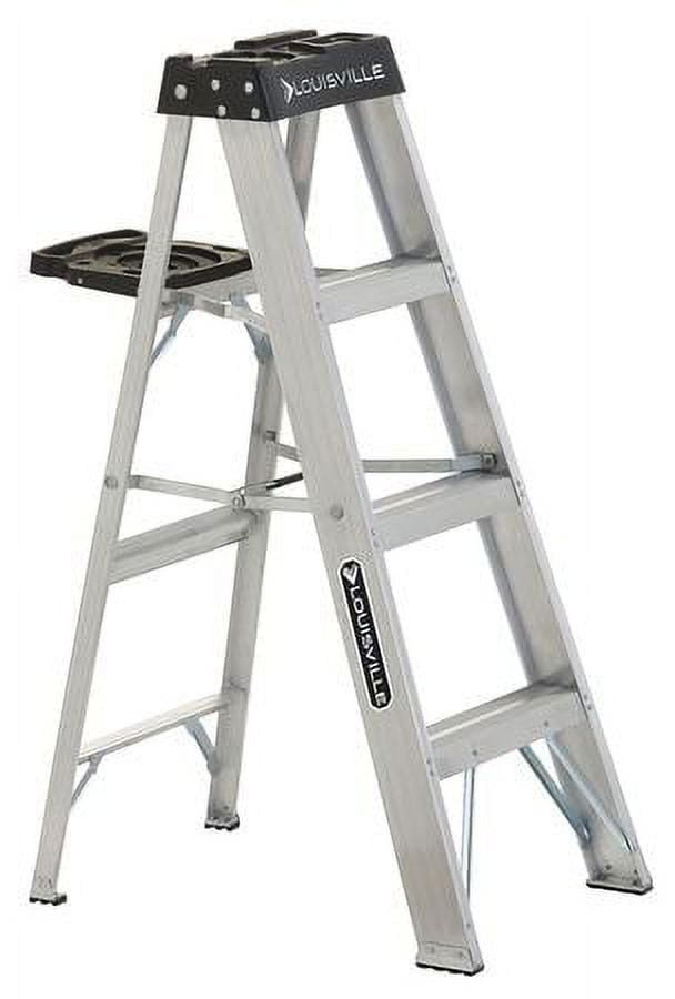 Louisville Ladder 4-Foot Aluminum Step Ladder, Type IA, 300-Pound Load ...