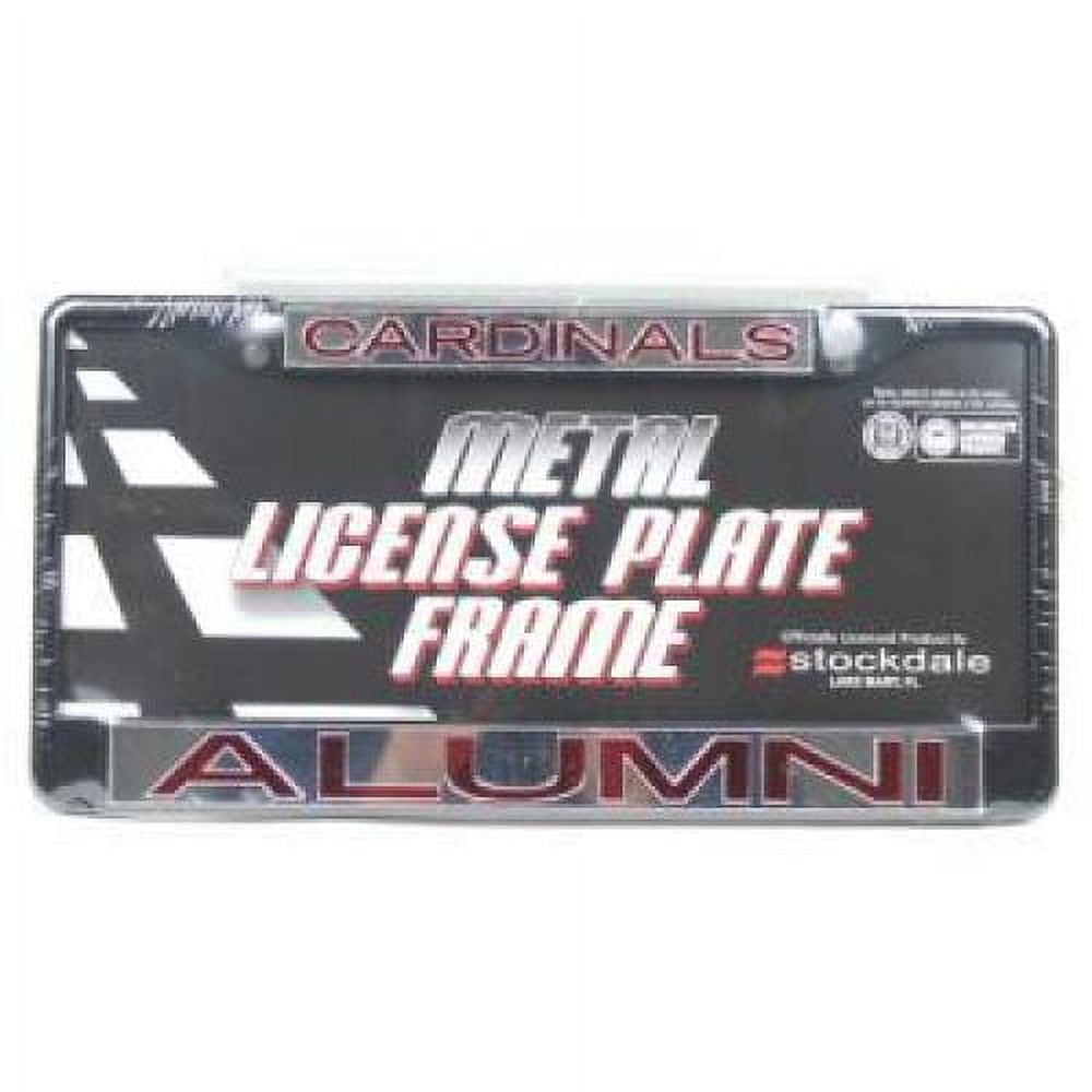 Louisville Metal Alumni Inlaid Acrylic License Plate Frame - Walmart.com