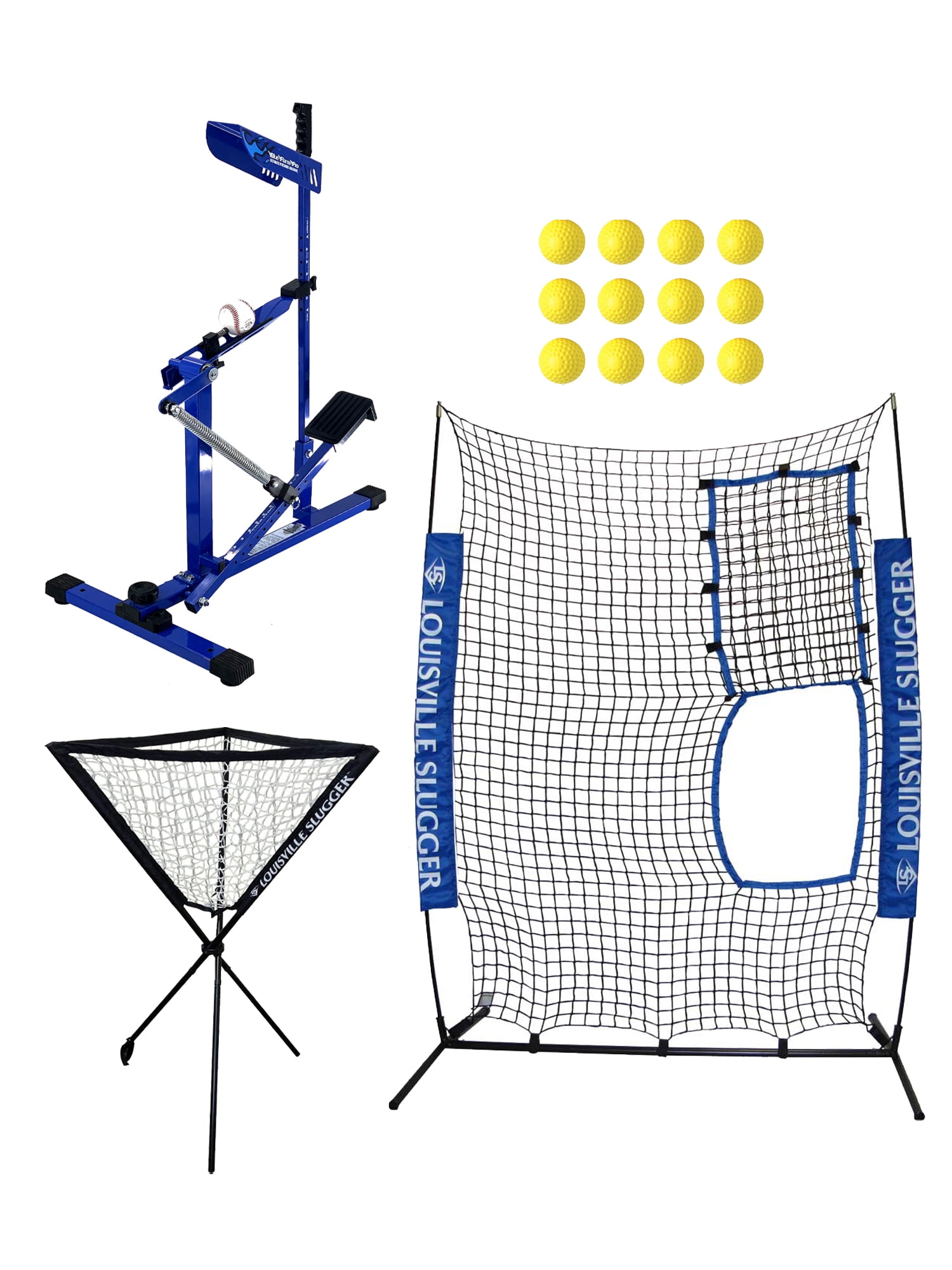 Louisville Slugger UPM 55 Blue Flame Pro Pitching Machine, Flex ...