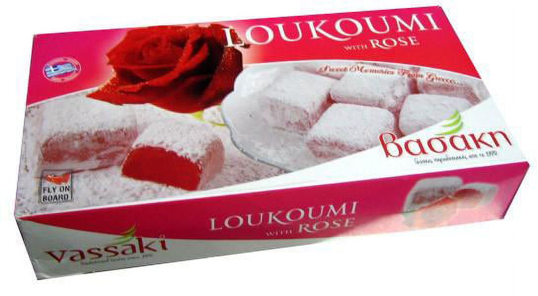 Loukoumi with Rose (Vassaki) 454g (16 oz) - Walmart.com