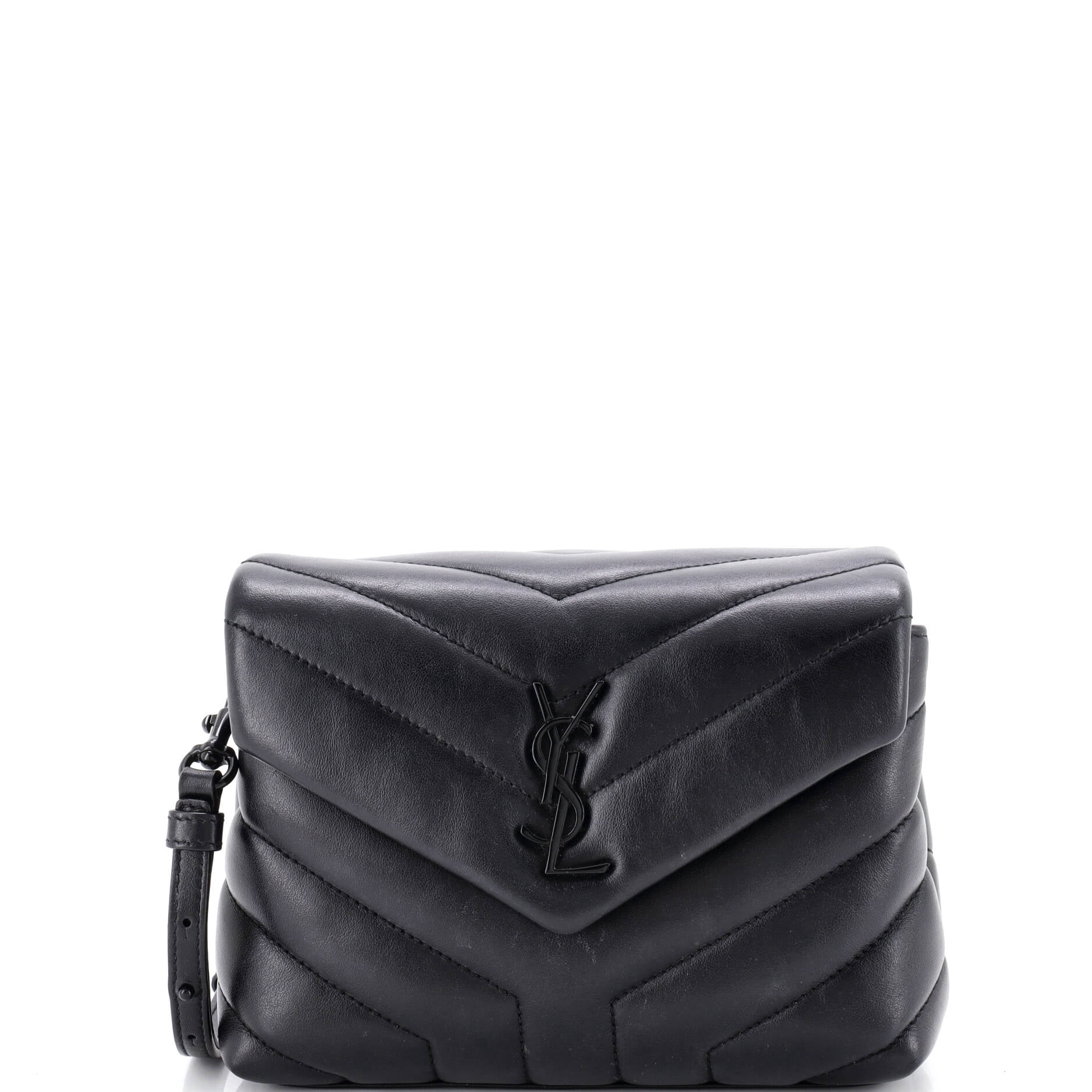 Loulou Shoulder Bag Matelasse Chevron Leather Toy By Rebag - Walmart.com