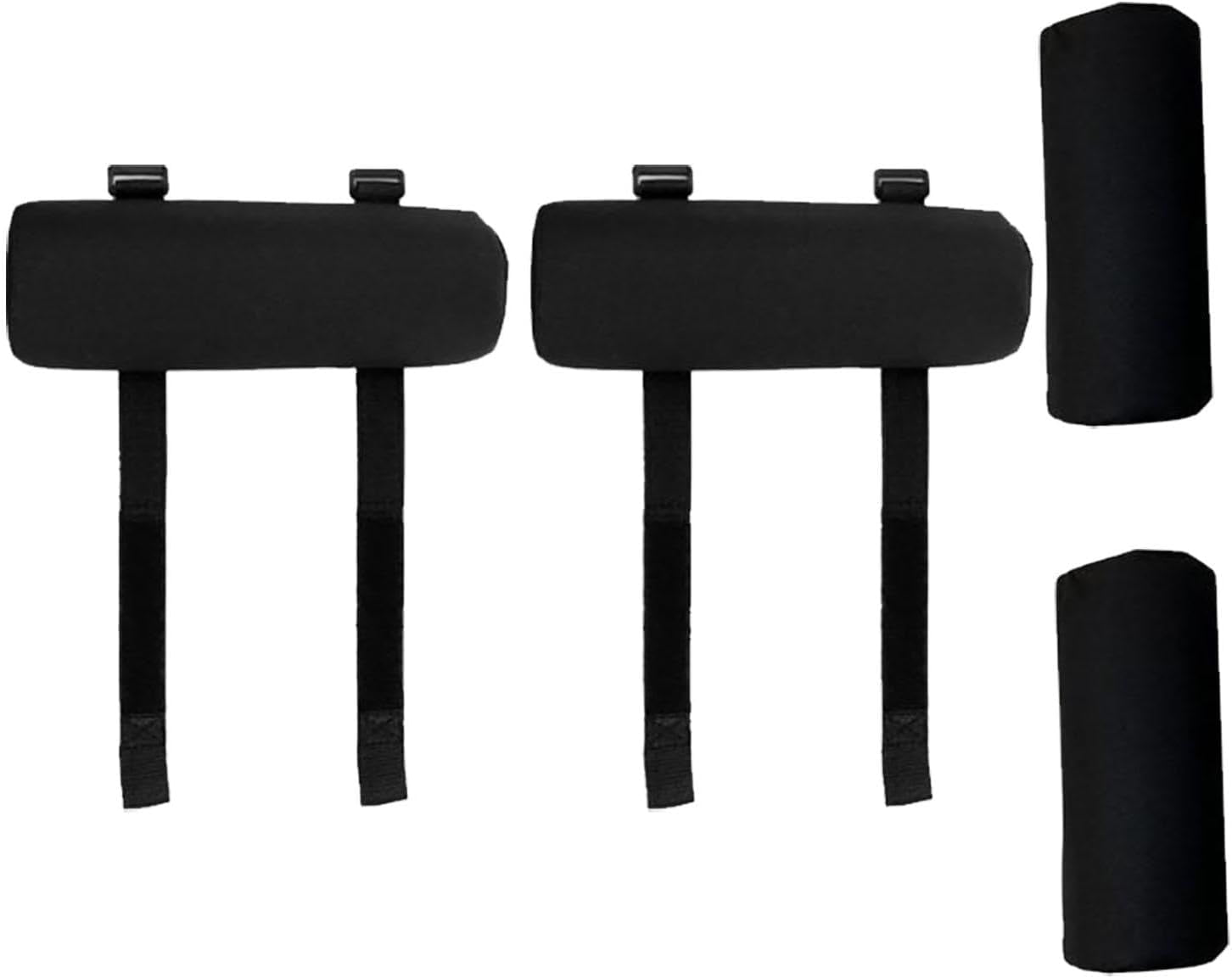Lounge Chair Arm Rest Pads Arm Pillow Footrest Cushions in Pair Soft ...