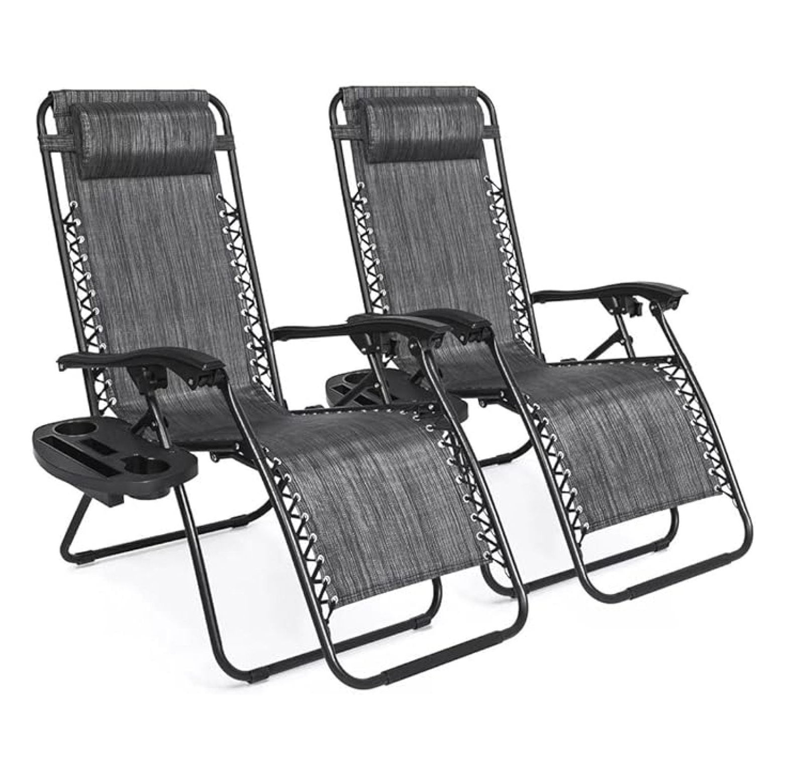 Lounge Chairs Outdoor Adjustable Reclining Patio Chair Steel Mesh ...