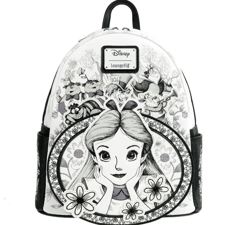 Loungefly Alice in Wonderland Sketch Mini Backpack - Walmart.com