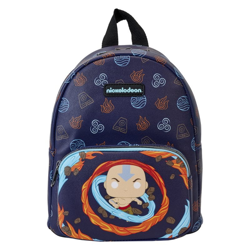 Loungefly Nickelodeon: Avatar - Aang All Over Print Mini Backpack ...
