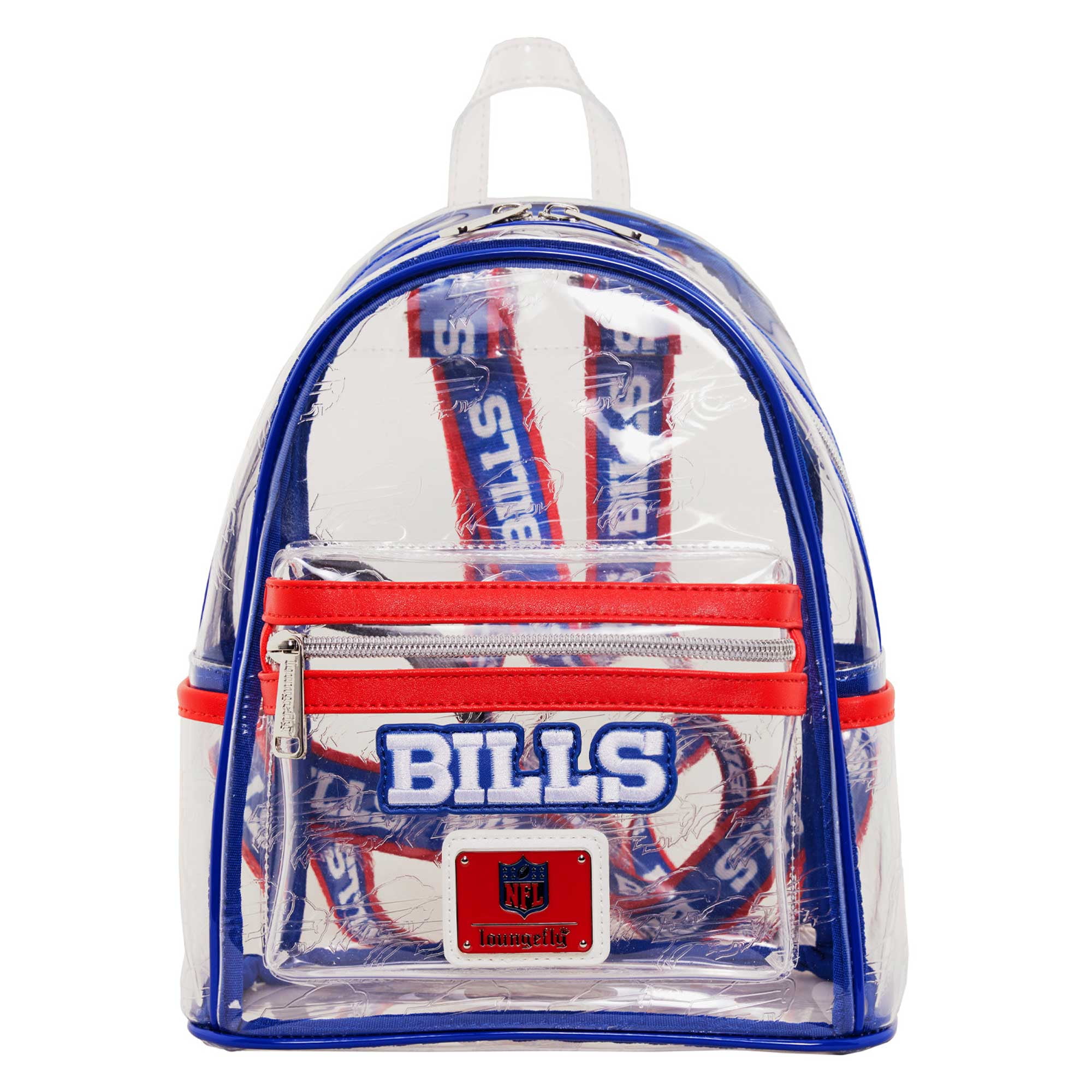 Loungefly Buffalo Bills Clear Mini Backpack - Walmart.com