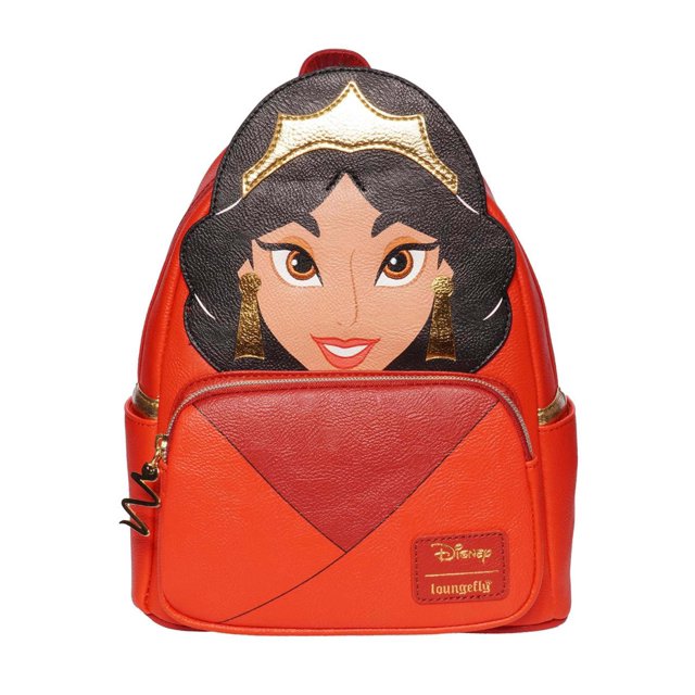 Loungefly Disney Aladdin Princess Jasmine Red Outfit Cosplay Mini ...