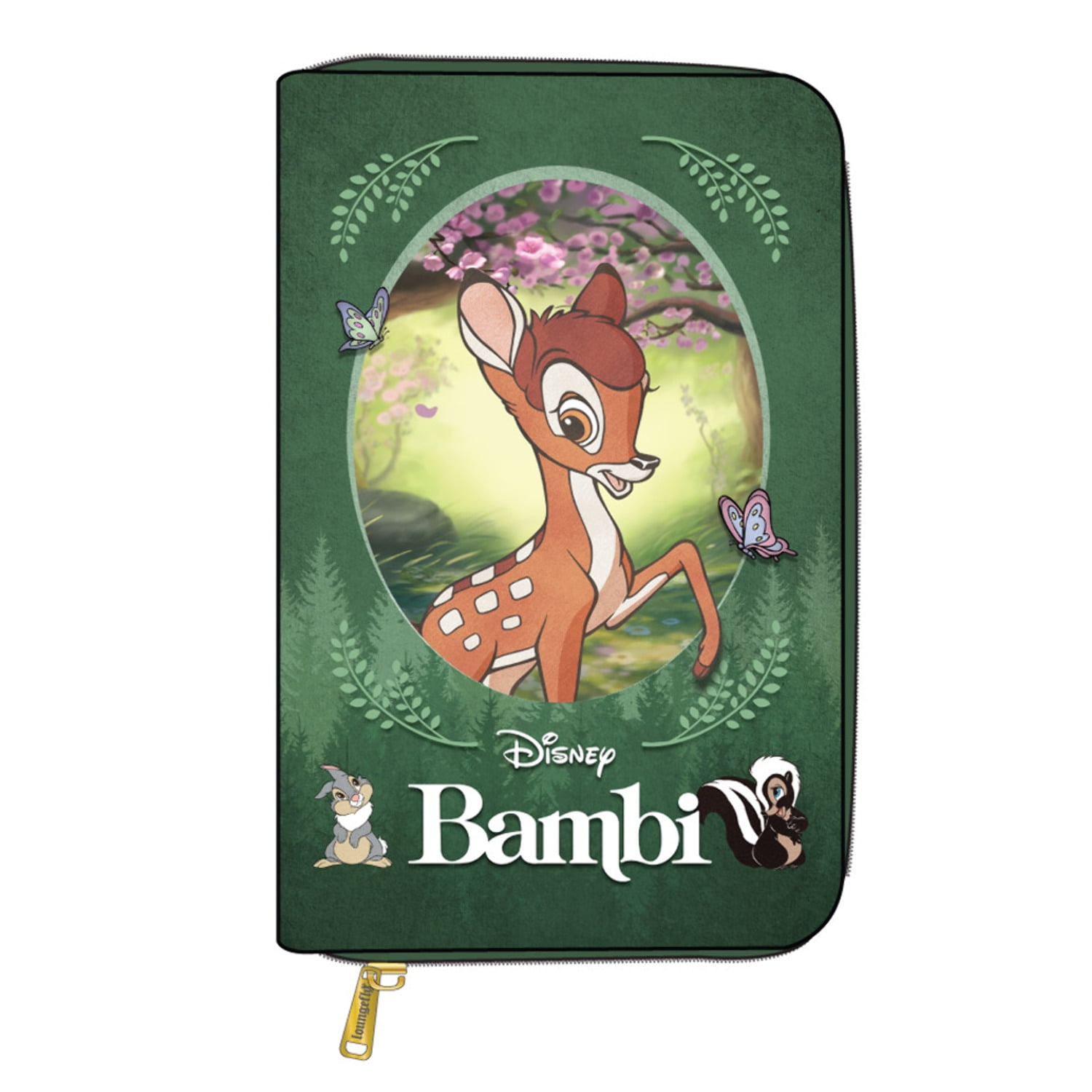 [PRE-ORDER] Loungefly: Disney Classic Books - Bambi Zip Around Wallet ...