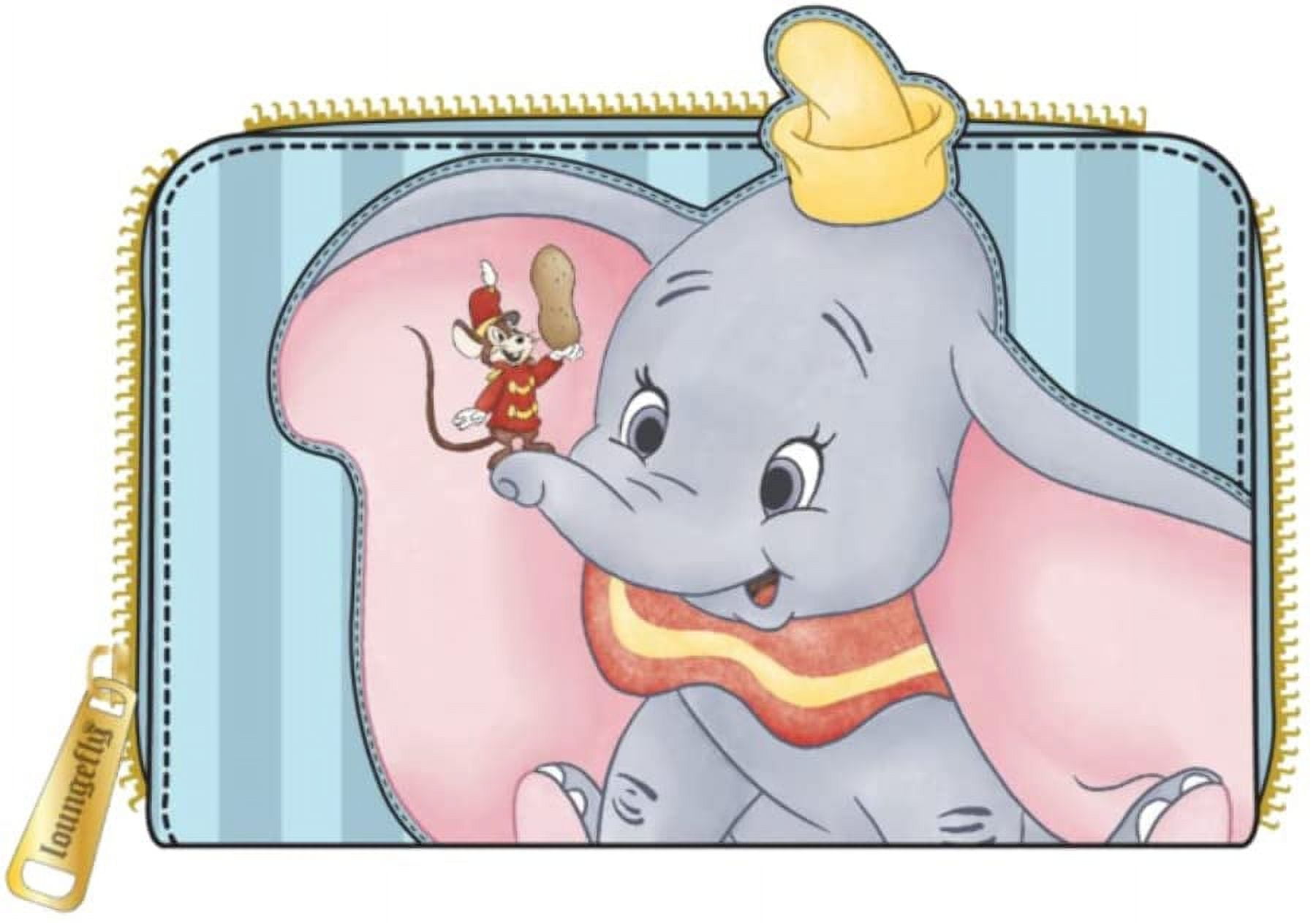 Loungefly Disney Dumbo 80th Anniversary Zip around Wallet - Walmart.com