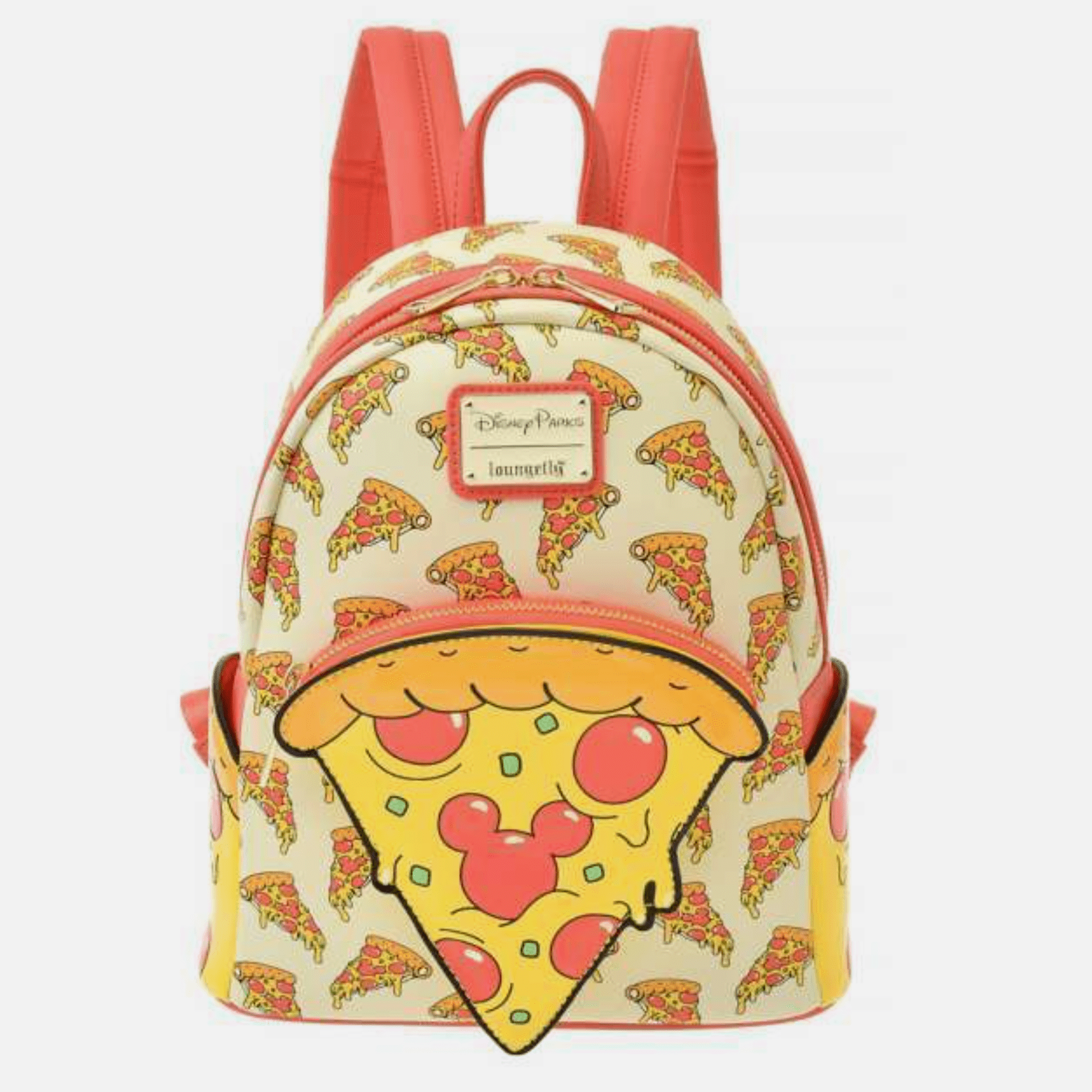 Loungefly Disney Eats Mickey Mouse Pizza Mini Backpack - Walmart.com